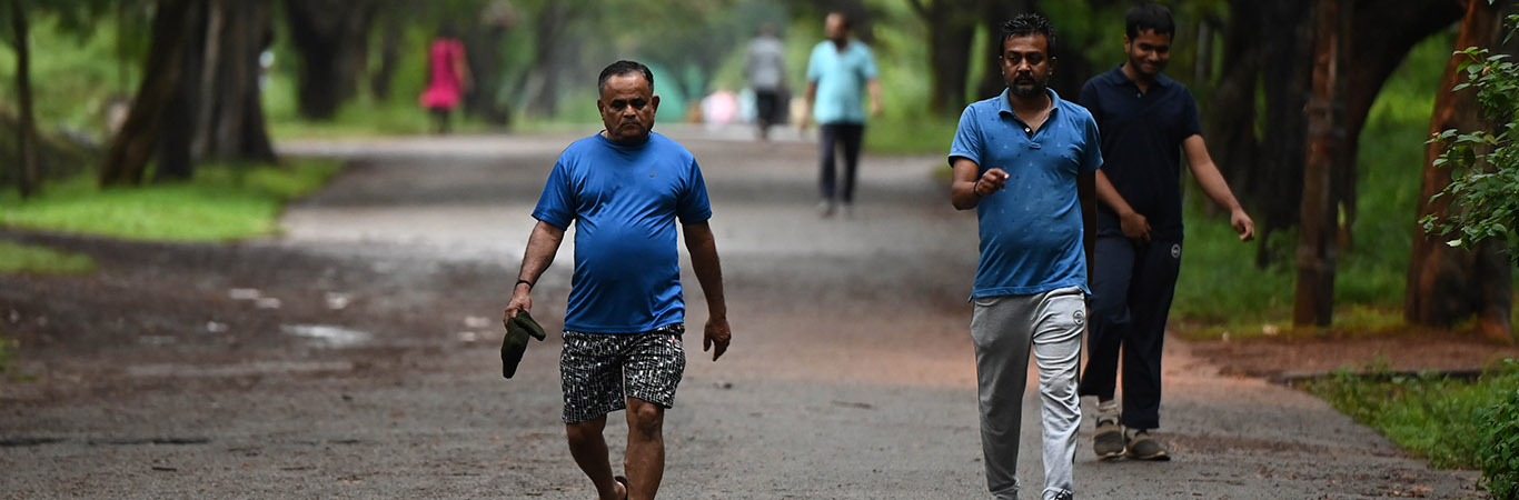 How walking can help manage diabesity - Happiest Health